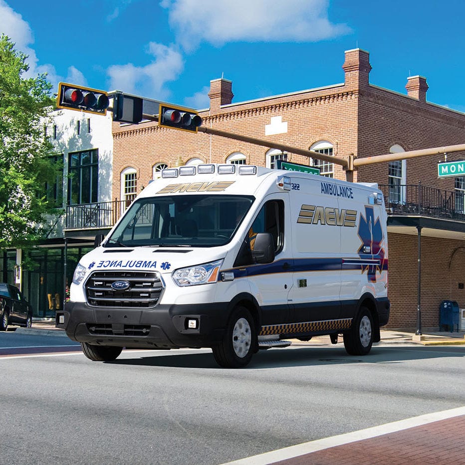 Van ambulance - American Emergency Vehicles - type II / with oxygen therapy