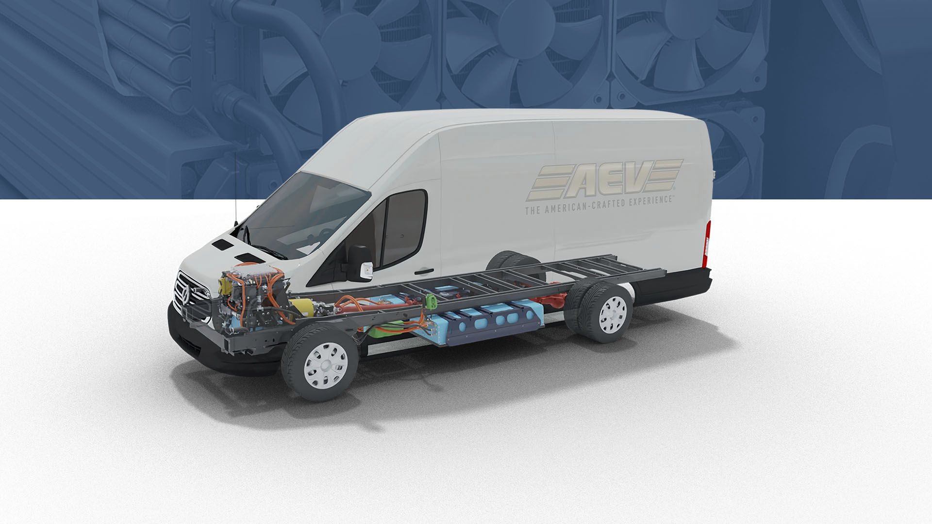 Van ambulance - EV - American Emergency Vehicles - type II / electric