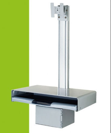 Monitor support arm - A132CW - Athena Medical - medical / wall-mounted ...