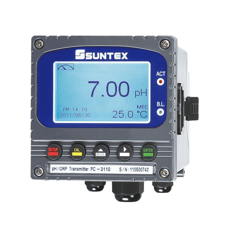 ORP transmitter - PC-3110 - Suntex Instruments - pH / for biochemistry ...