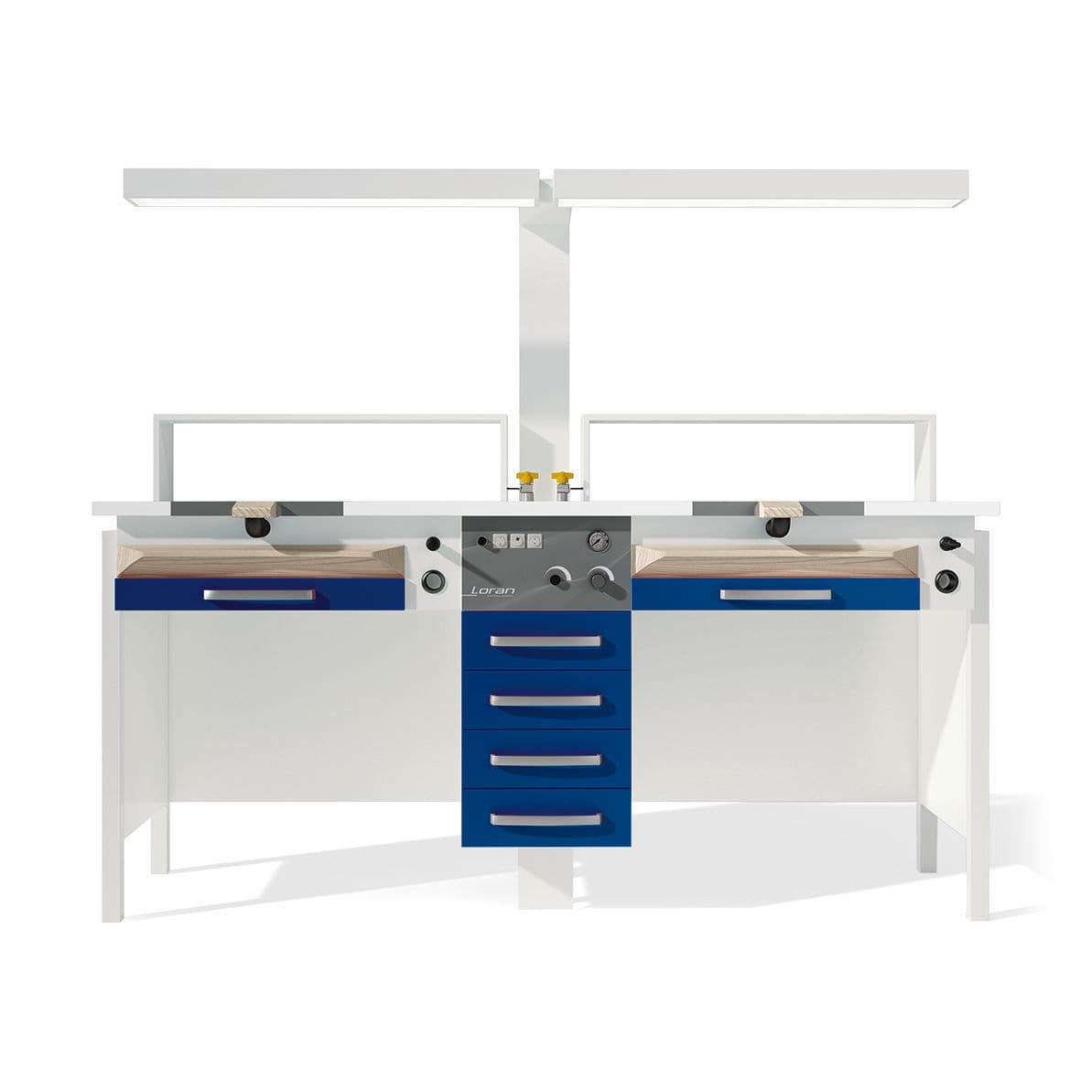 Stainless steel dental laboratory workstation - MAESTRO - LORAN