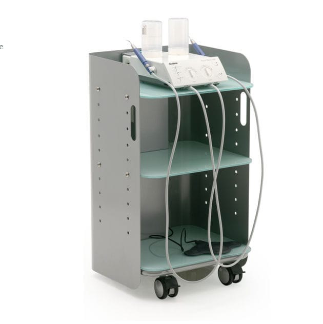 Medical trolley - FOLDER - LORAN - for medical devices / transport / 3 ...