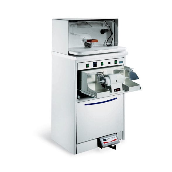 Dental laboratory workstation with hood - OPENBOX - LORAN