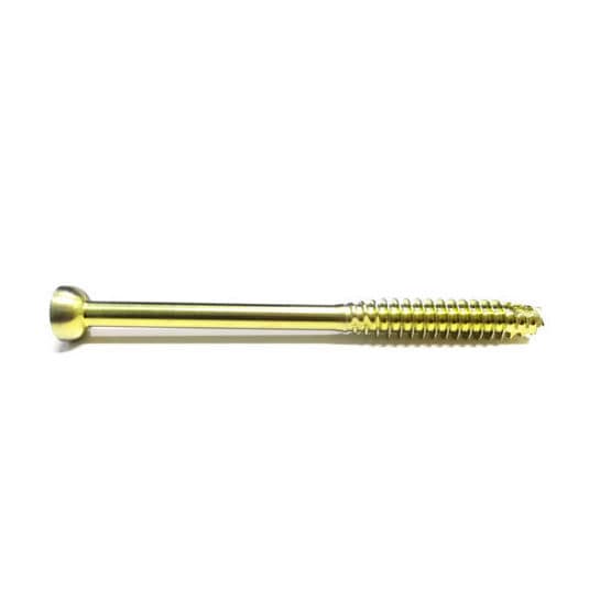 General purpose compression bone screw - Surgival - cannulated / titanium