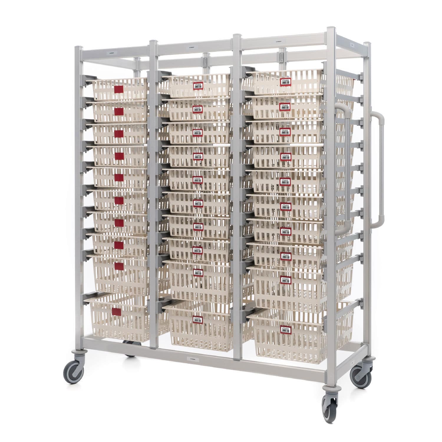 Hospital trolley - SALUS CART Triple U + EZ-Slide - Pegasus Medical ...