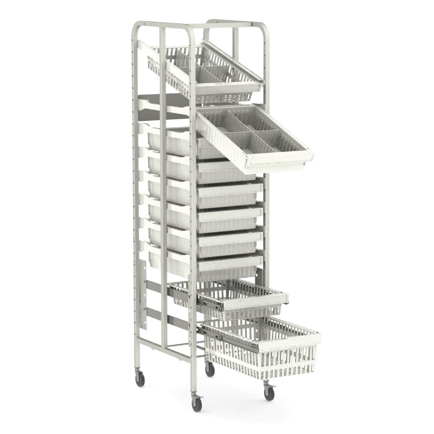 Storage rack - Rack System U - Pegasus Medical Concepts - mobile ...