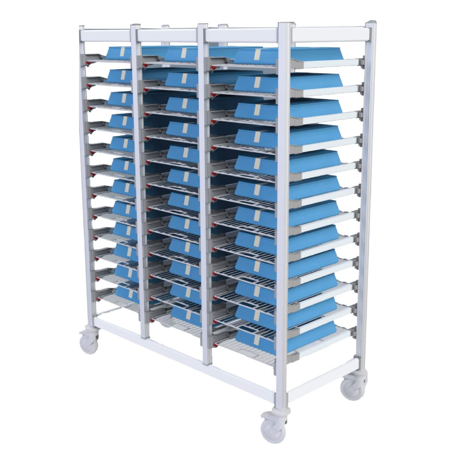 Modular shelving unit - Salus Cart CSSD - Pegasus Medical Concepts ...
