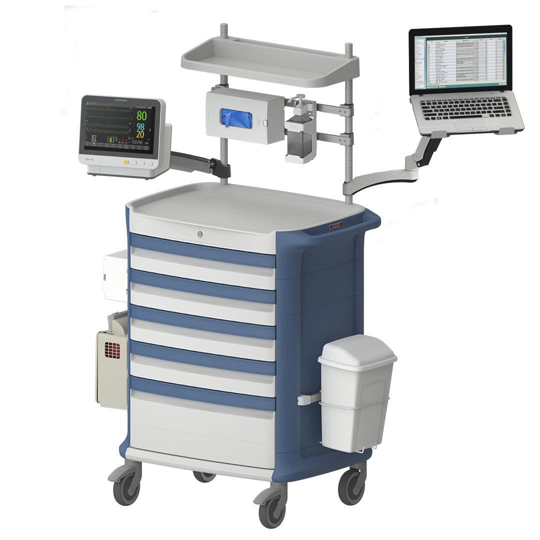 Anesthesia trolley - POLY AN - Pegasus Medical Concepts - hospital ...