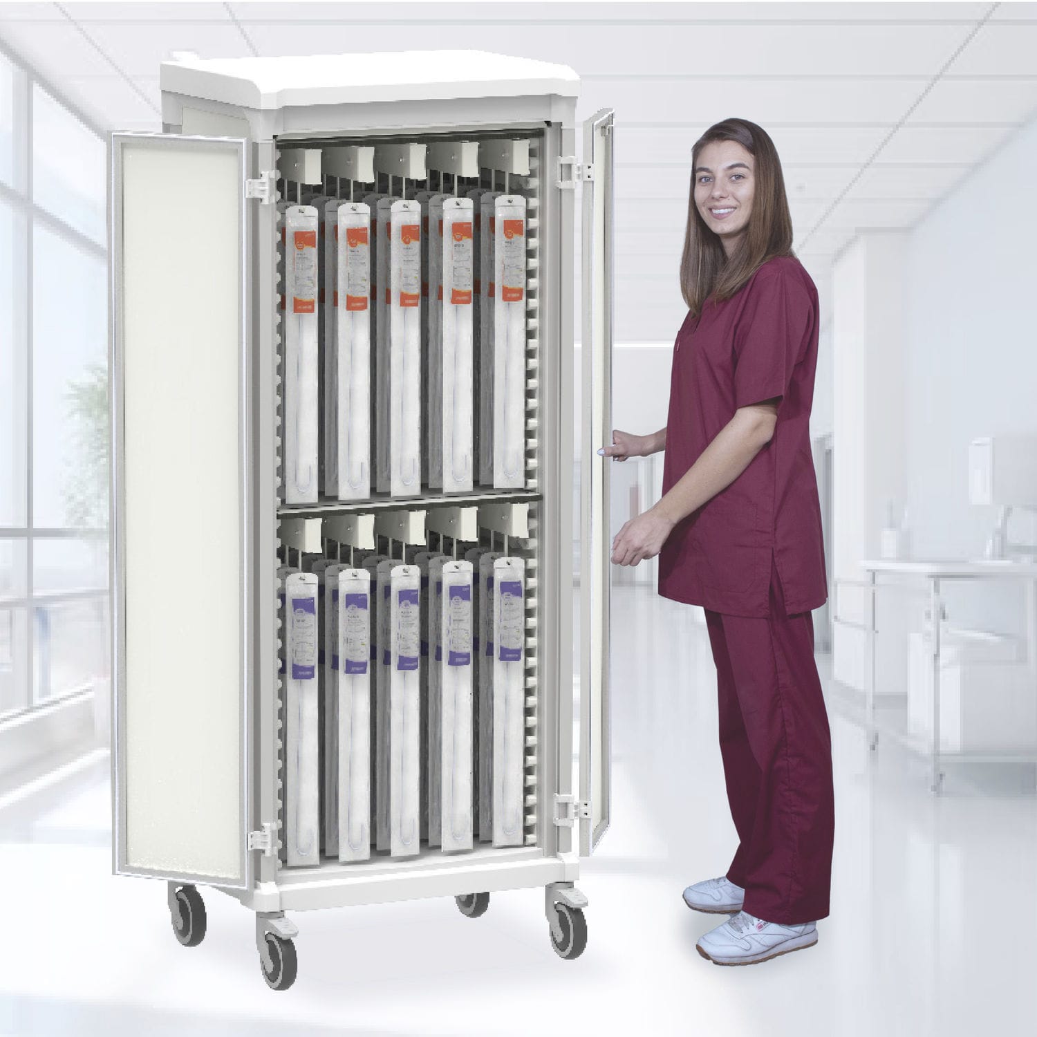 Medical cart - 10 Cath - Pegasus Medical Concepts - for operating rooms ...