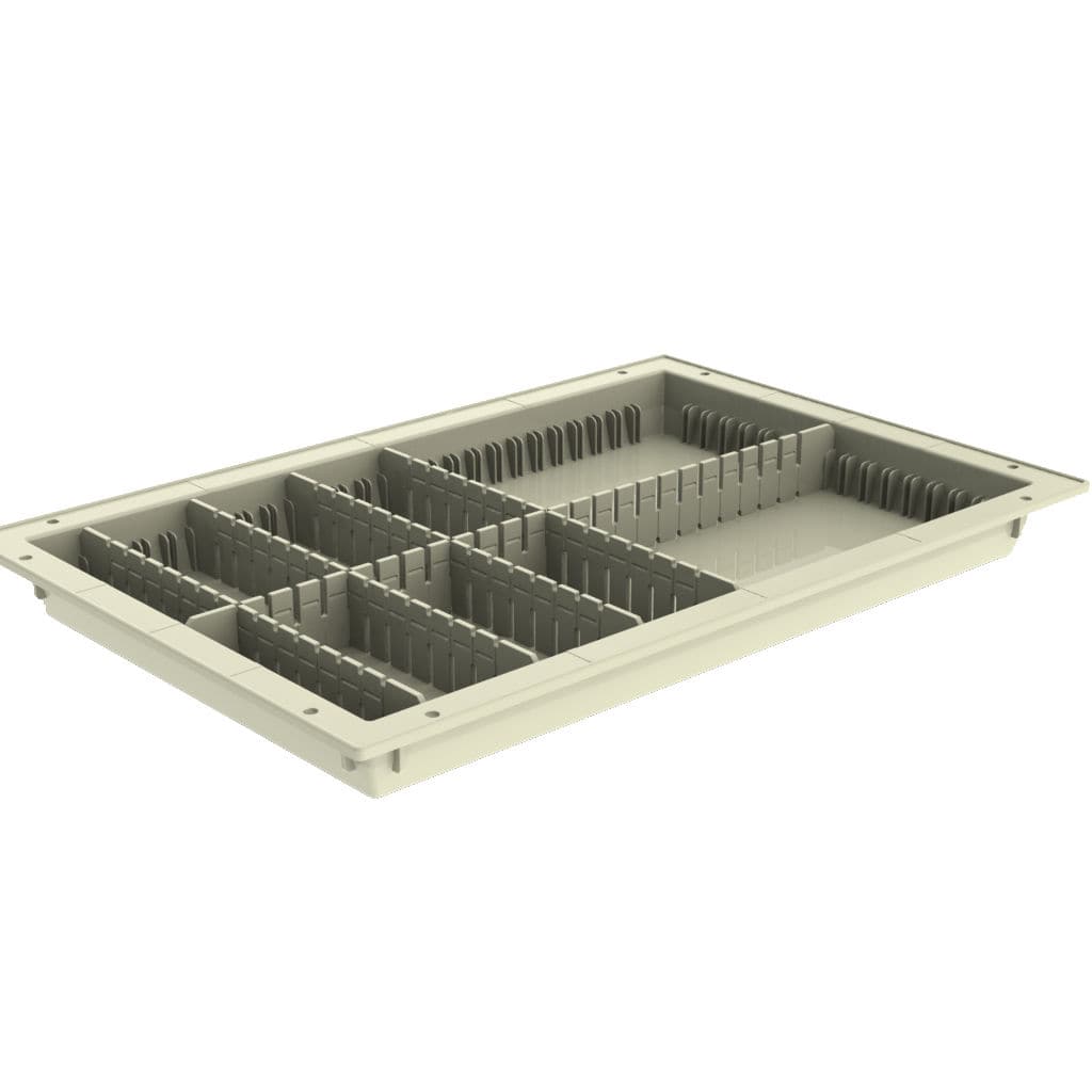 Trolley tray - 5X40X60 CM - ABS Tray - Modular Iso System - Pegasus ...