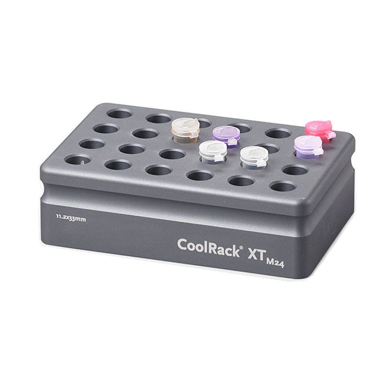 Microcentrifuge tube laboratory rack - CoolRack™ XT M24 - Azenta life ...