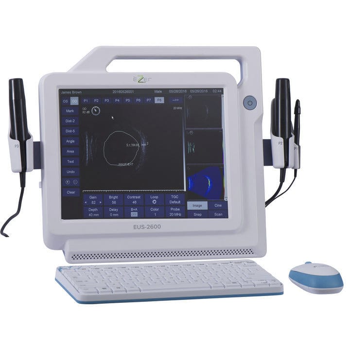 Portable ultrasound system - EUS-2600 - US Ophthalmic - for ophthalmic ...