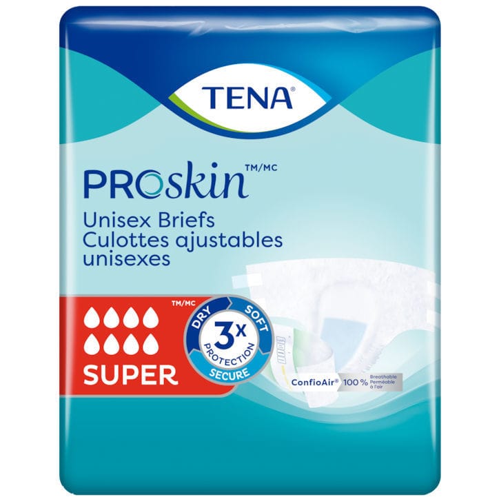 Adult diapers - PROSKIN - TENA - breathable