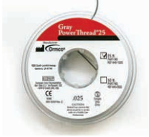 Chain orthodontic elastic - Power Chain , POWER THREAD & TUBE - Ormco