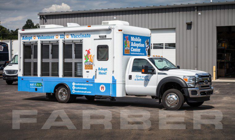 Veterinary mobile health vehicle - 16233 - Farber Specialty Vehicles ...