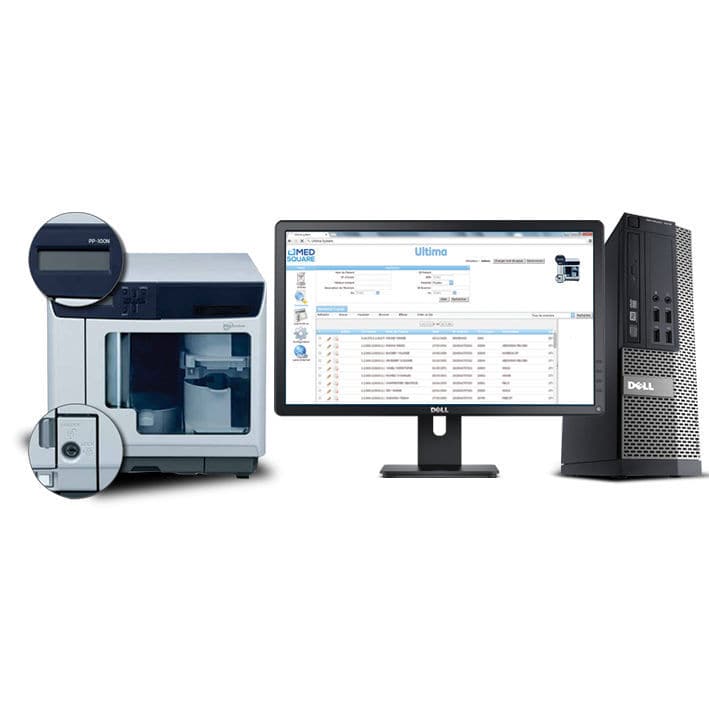 DVD burning system - ULTIMA B100N - Medsquare - CD / medical imaging
