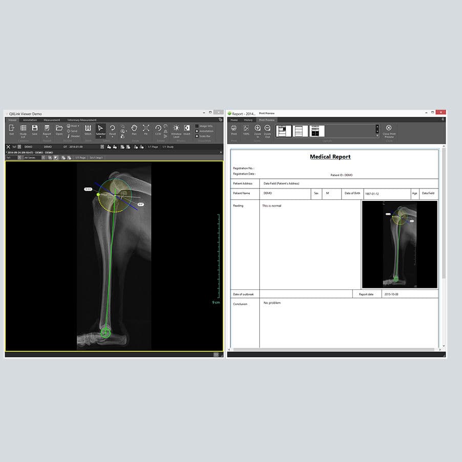 Medical imaging PACS - QXLink3 - Vieworks