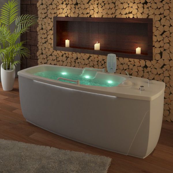 Hydromassage bathtub with chromotherapy lamps - Hydroxeur - Trautwein