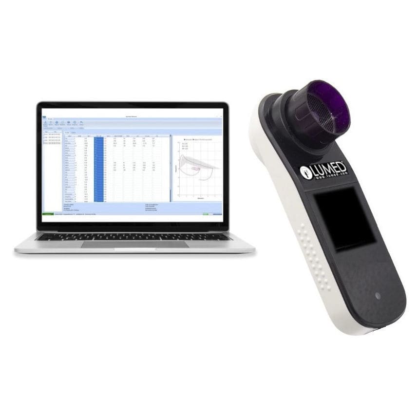 Computer-based spirometer - EUROSPIRO SP-11 - LUMED - portable / with ...