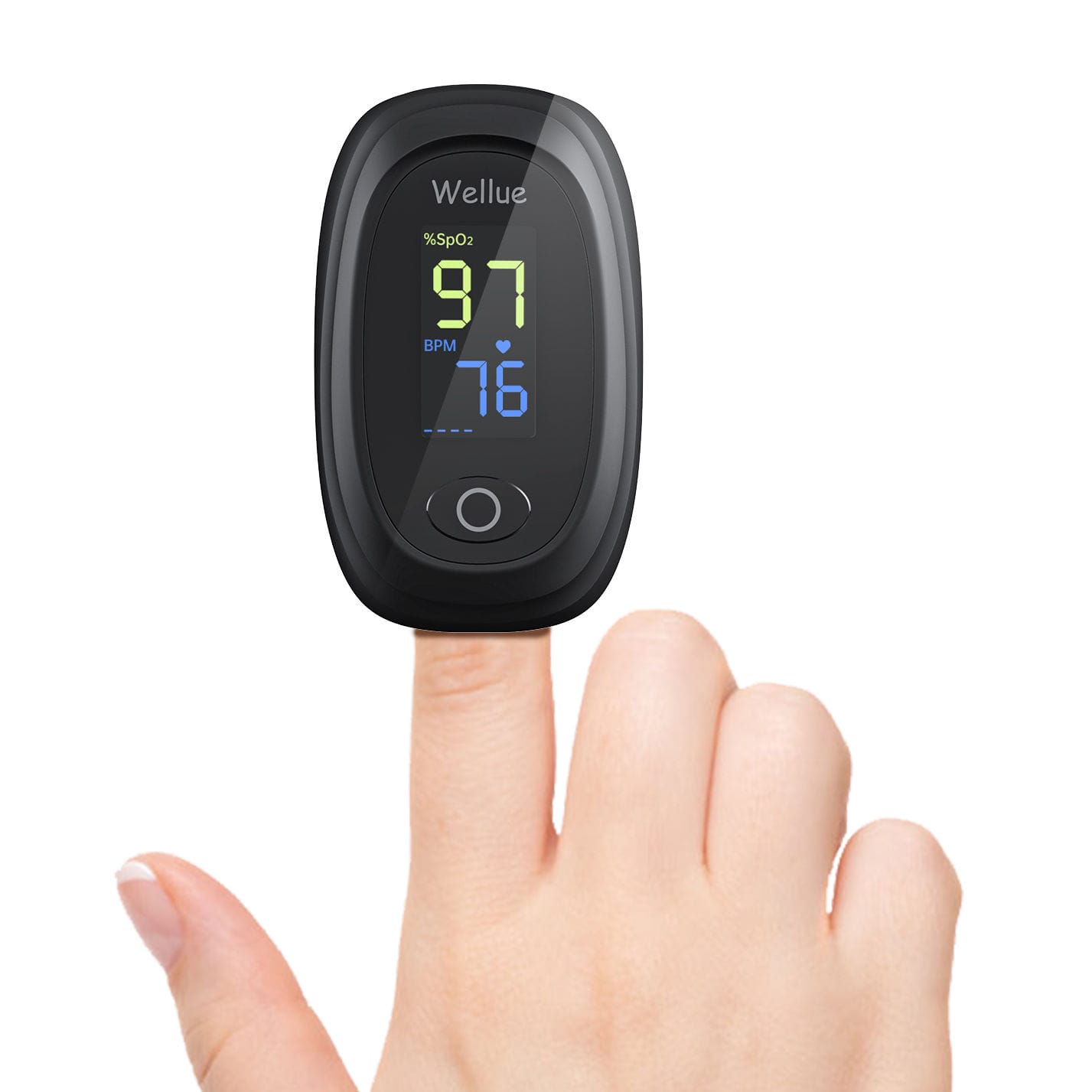 Fingertip pulse oximeter - POD-2 - Viatom by Lepu - wireless