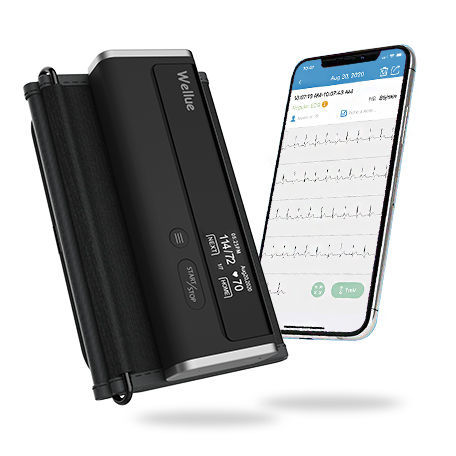 Automatic blood pressure monitor - BP2 Connect - Viatom by Lepu - Bluetooth