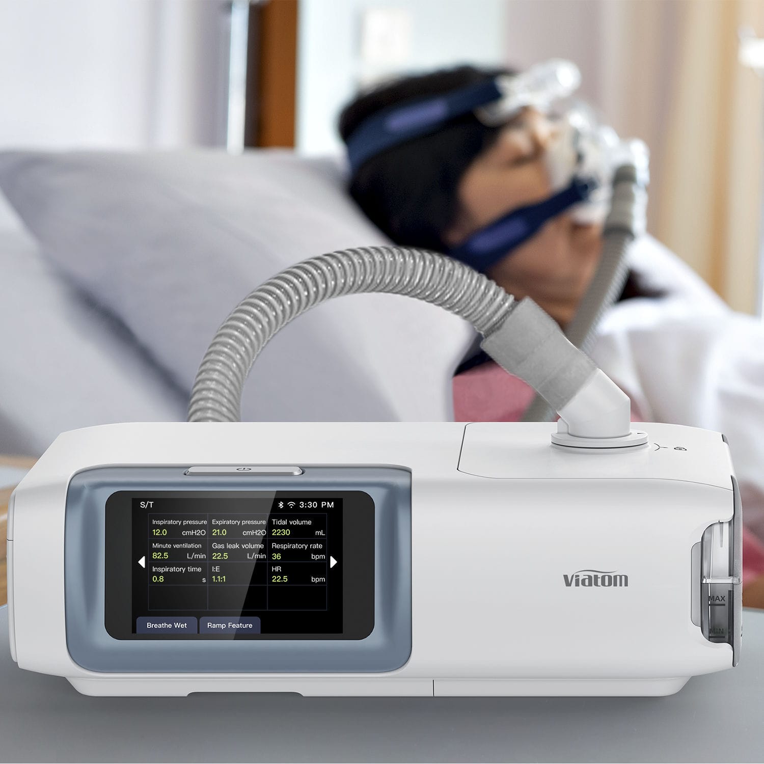 Home care ventilator - LeRes-C - Viatom by Lepu - electronic / COPD ...