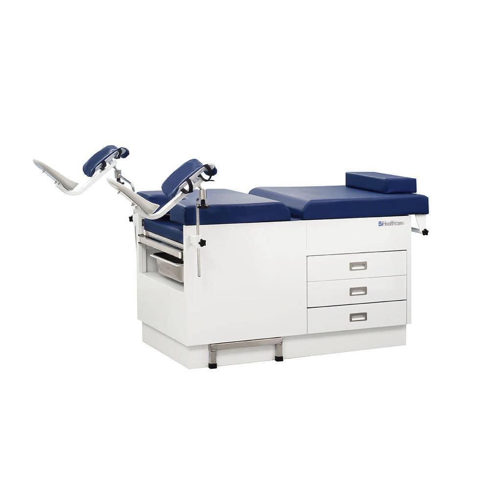 Gynecology examination table - BIDE006M - BiHealthcare - manual / fixed ...
