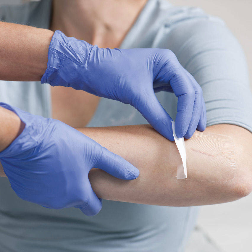 Polyurethane wound dressing - Hydrofilm® - Hartmann - sterile ...