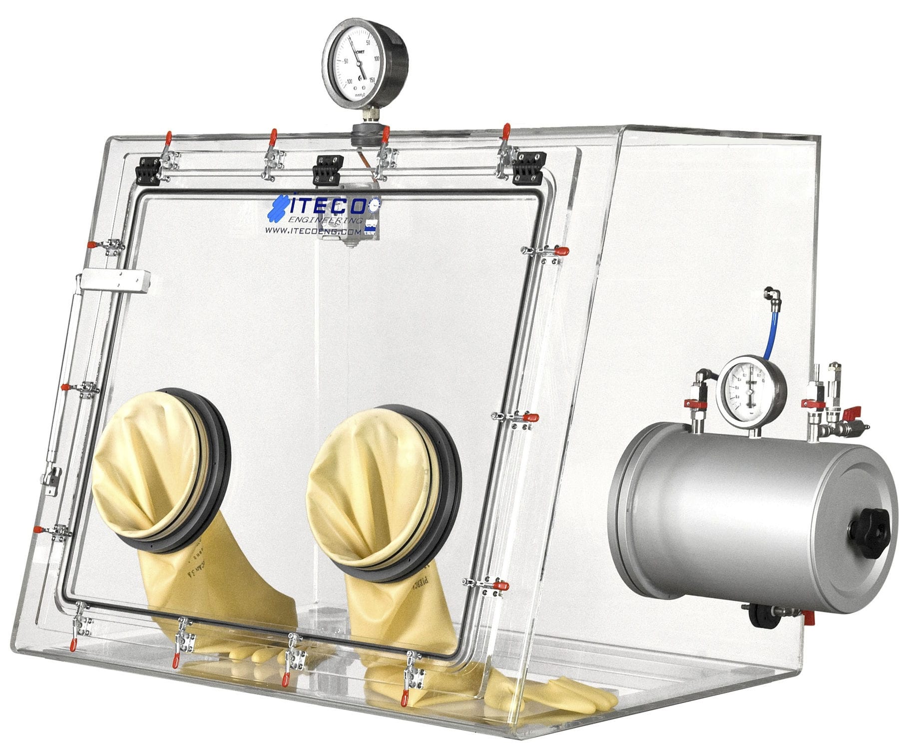 Laboratory glove box - EL 152 - ITECO Engineering Italy - for research ...