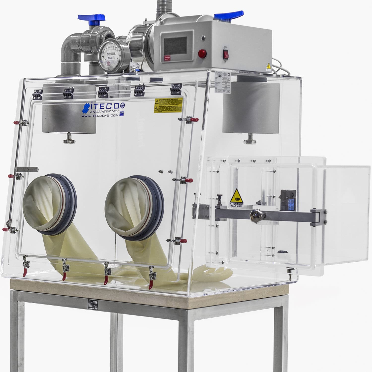 Class III glove box - SGS202 - ITECO Engineering Italy - laboratory ...