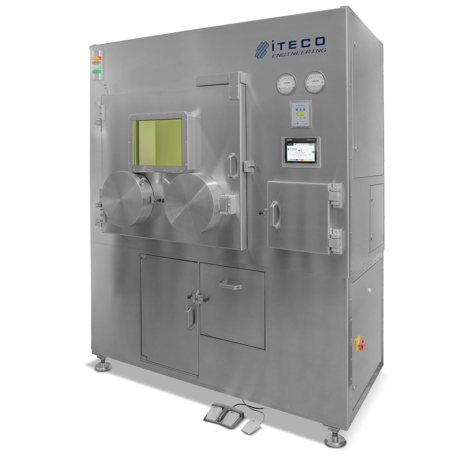 Aseptic isolator - ISO5-Petra - ITECO Engineering Italy - for nuclear ...