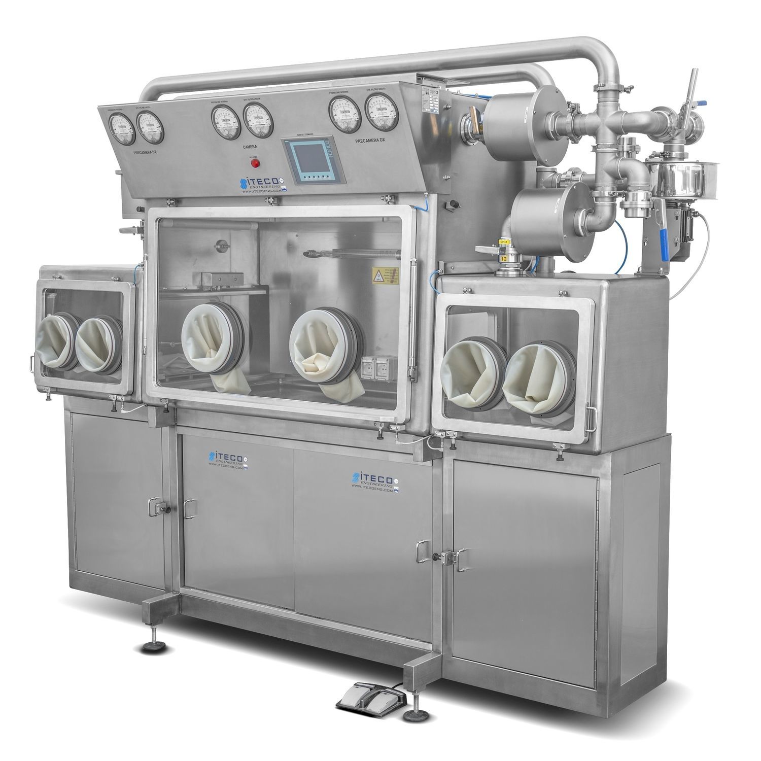 Pharmaceutical isolator - ITECO Engineering Italy - aseptic / transfer ...