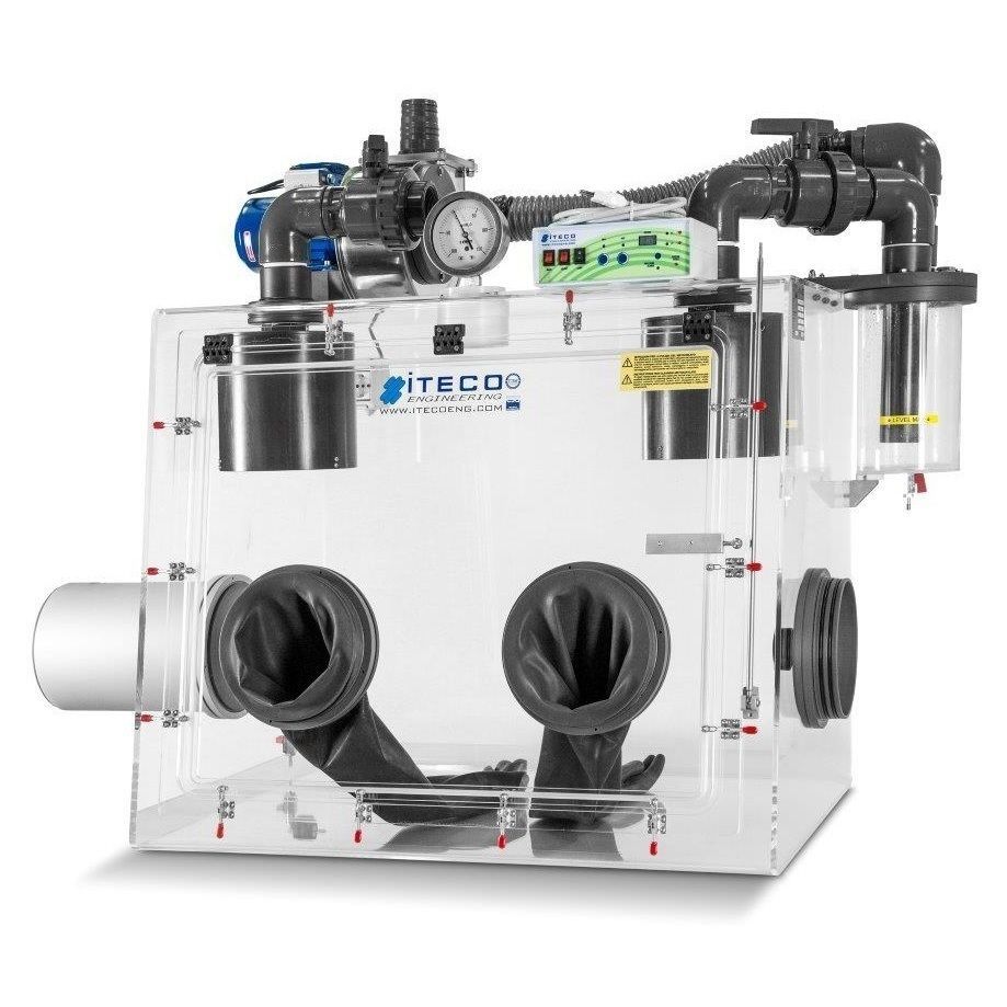 Class III glove box - SGS20 HBR - ITECO Engineering Italy - containment ...
