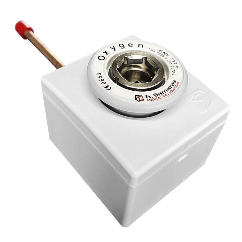 Medical gas outlet - ENV Standard - G. SAMARAS SA - Medical Gas Solutions