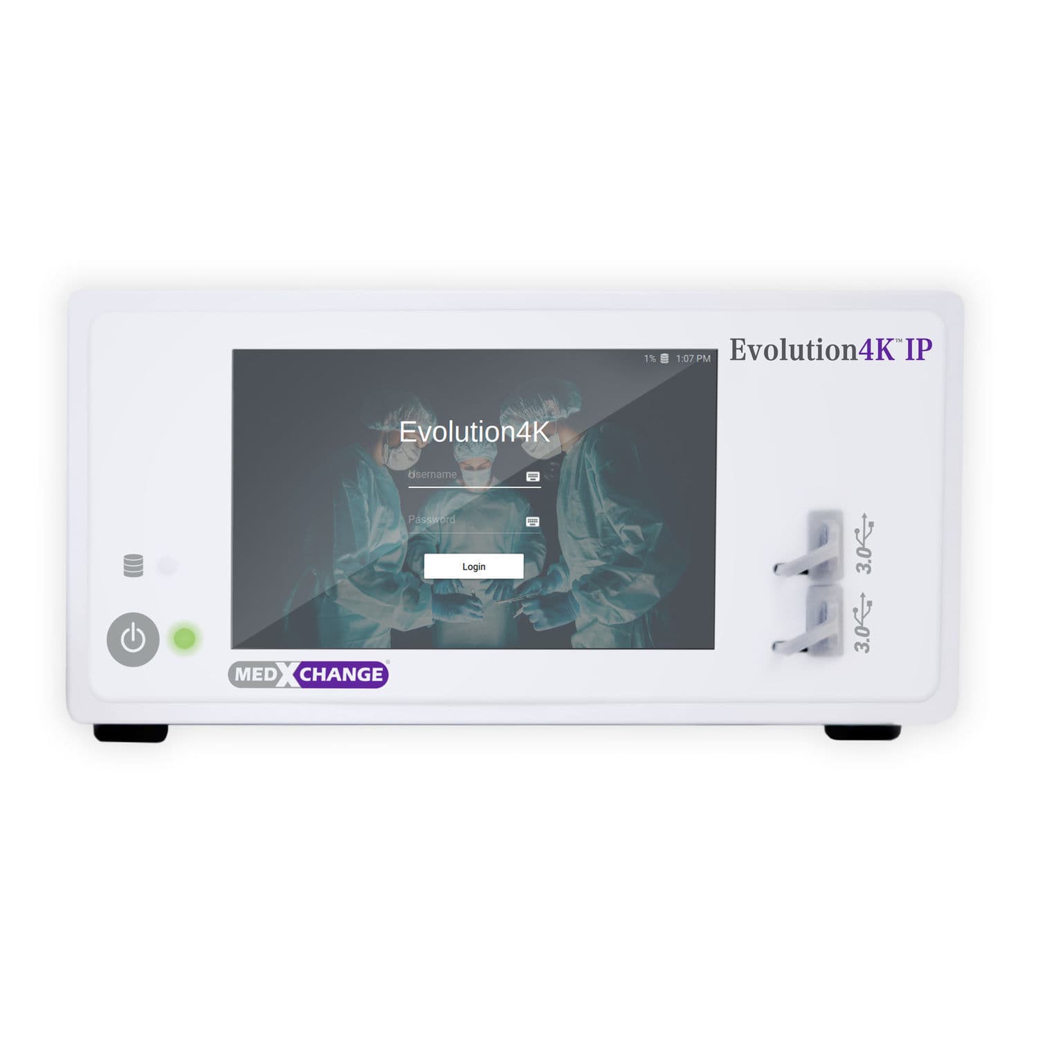 Surgical video recorder - Evolution4K IP - Med X Change - operating ...