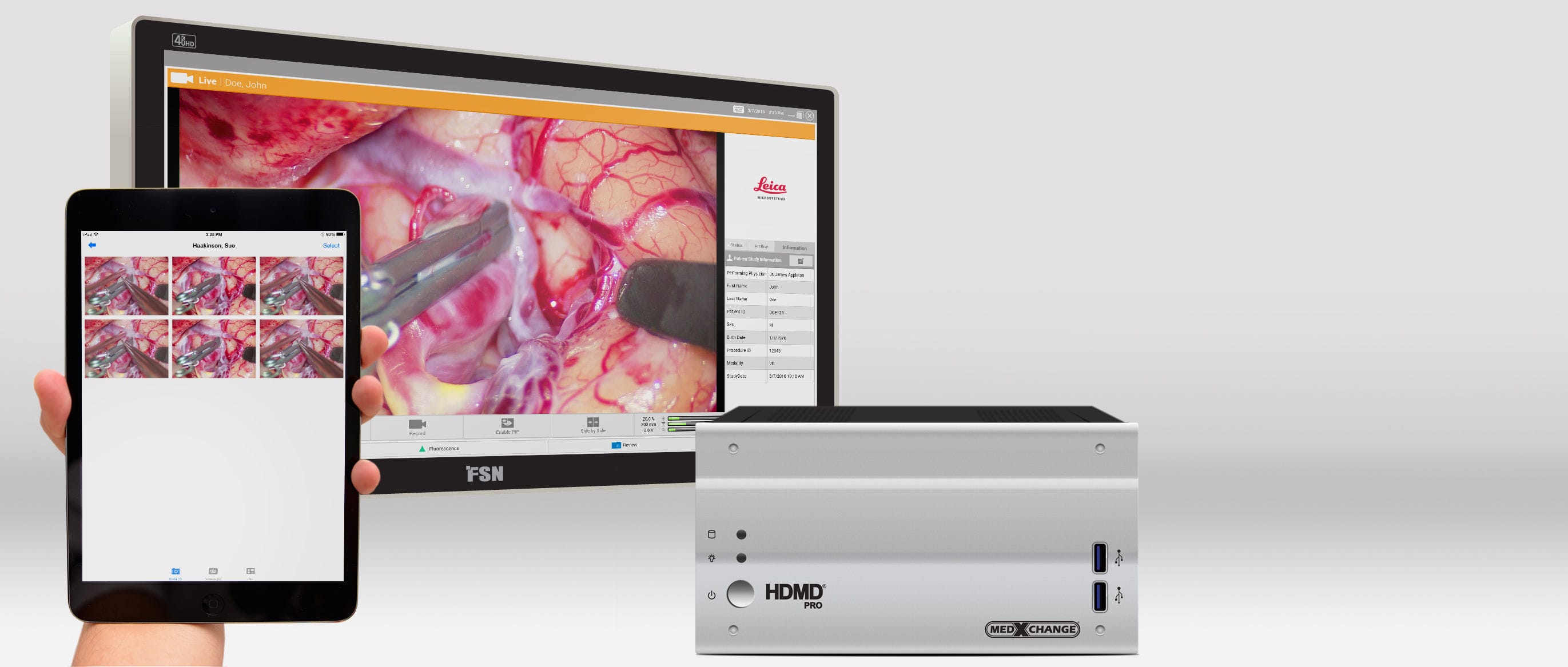 Medical video recorder - HDMD PRO - Med X Change - portable / full HD