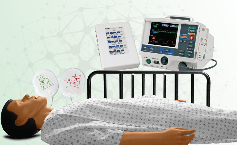 Training simulator - RSIM Deliver A Shock - SmartMan - ECG / heart ...
