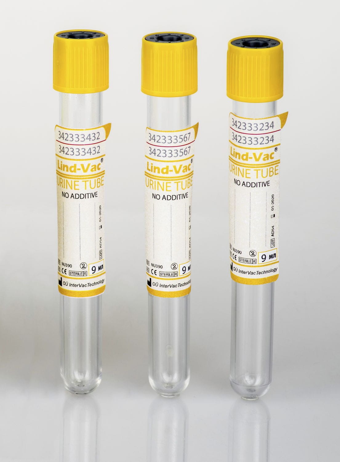 Laboratory test tube - LIND-VAC® - OÜ InterVacTechnology - conical ...