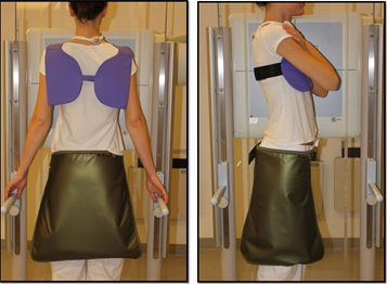 0.50 mm X-ray protective breast shield - 9531OF - Scanflex Medical - 0. ...