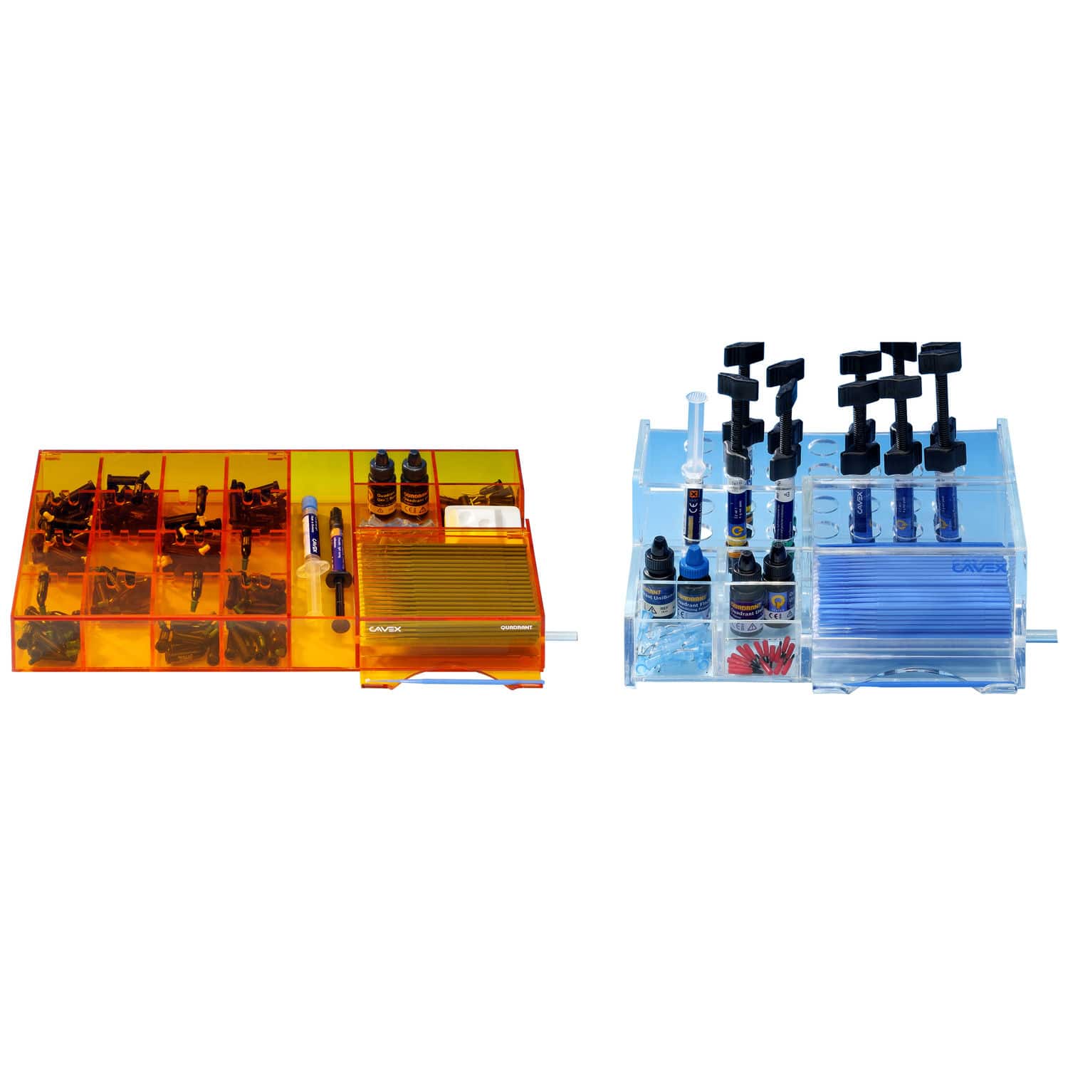 Dental syringe rack - Cavex Quadrant Q-Systemisers - Cavex Holland BV