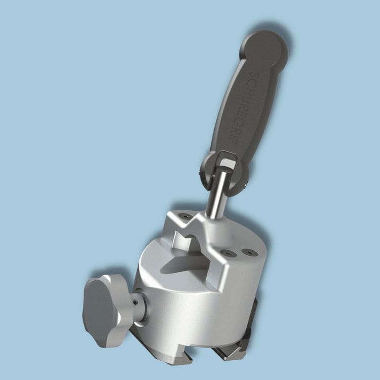 Stainless steel operating table clamp - 800-0386-F - SchureMed