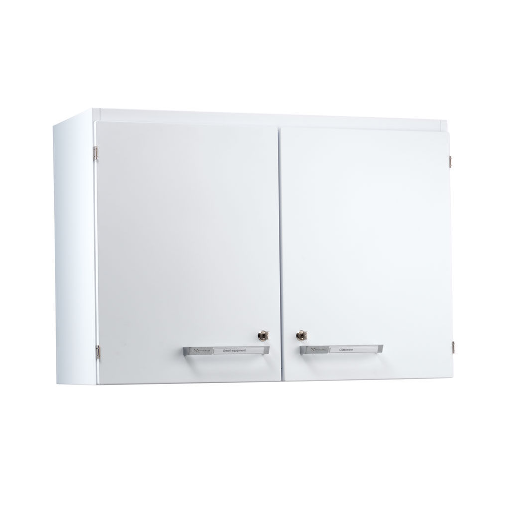 Laboratory cabinet - Köttermann - wall-mounted / 2-door