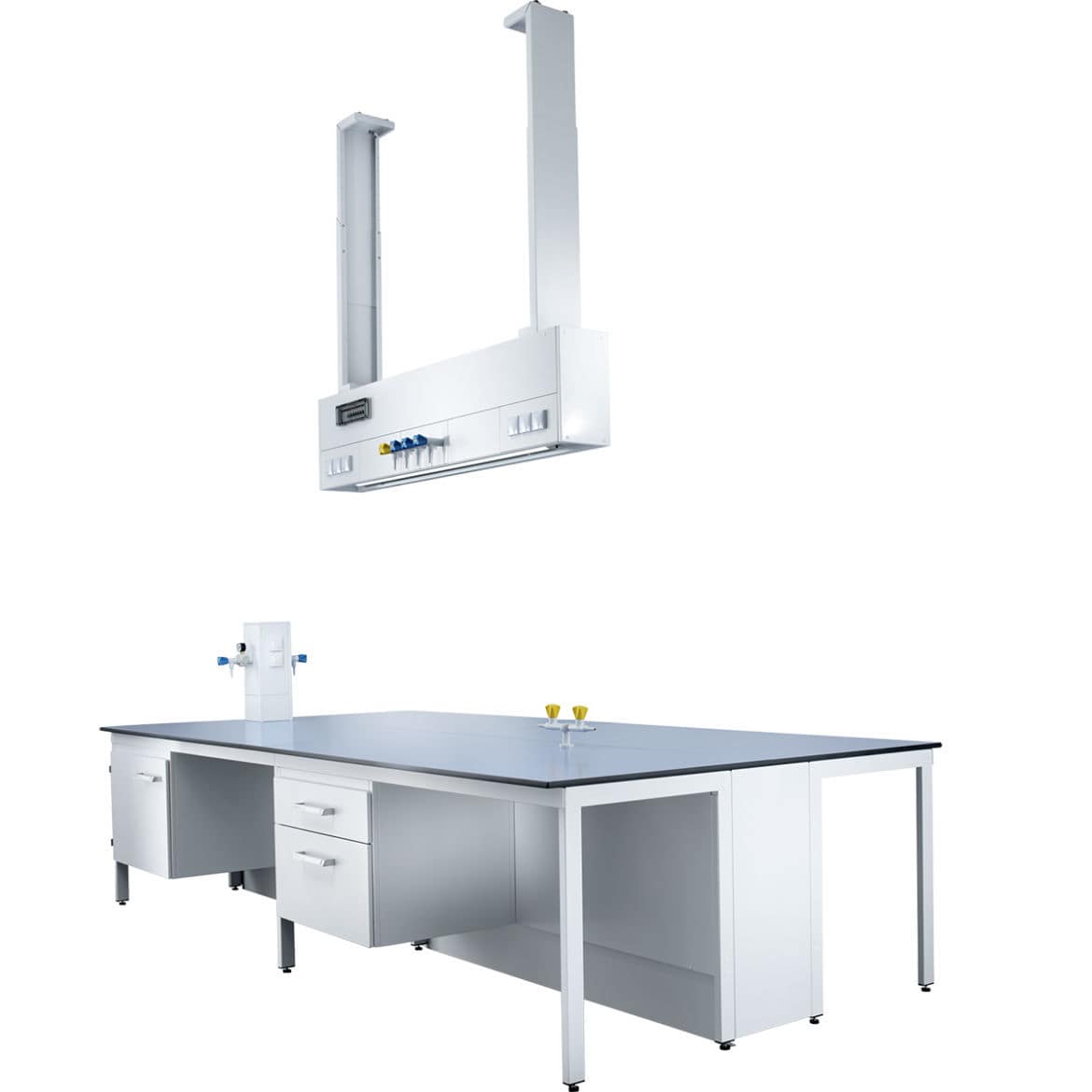 Supply beam system - Köttermann - ceiling-mounted / wall-mounted ...