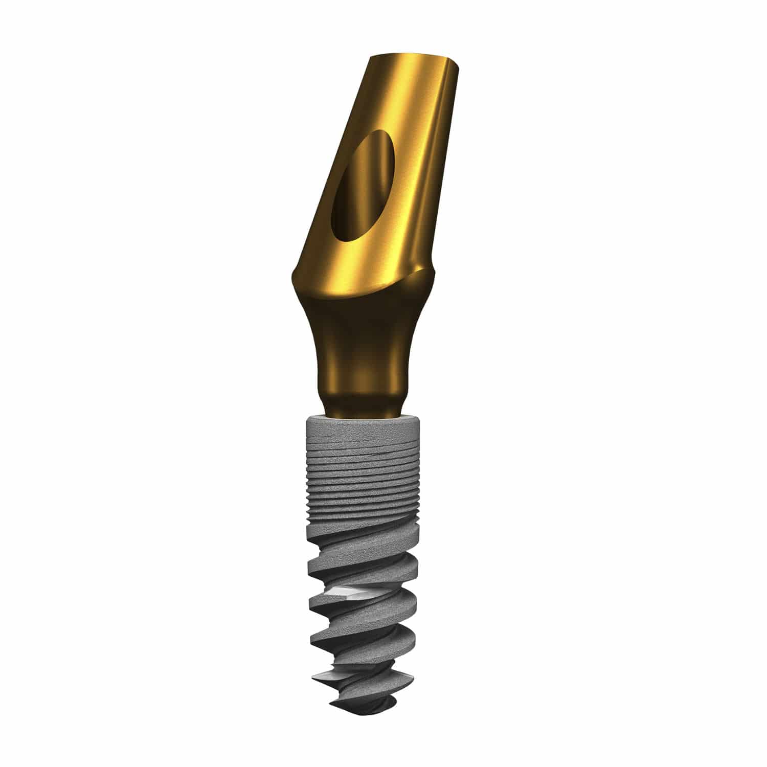 Conical dental implant - Rootform - TRATE AG - titanium / narrow / one ...