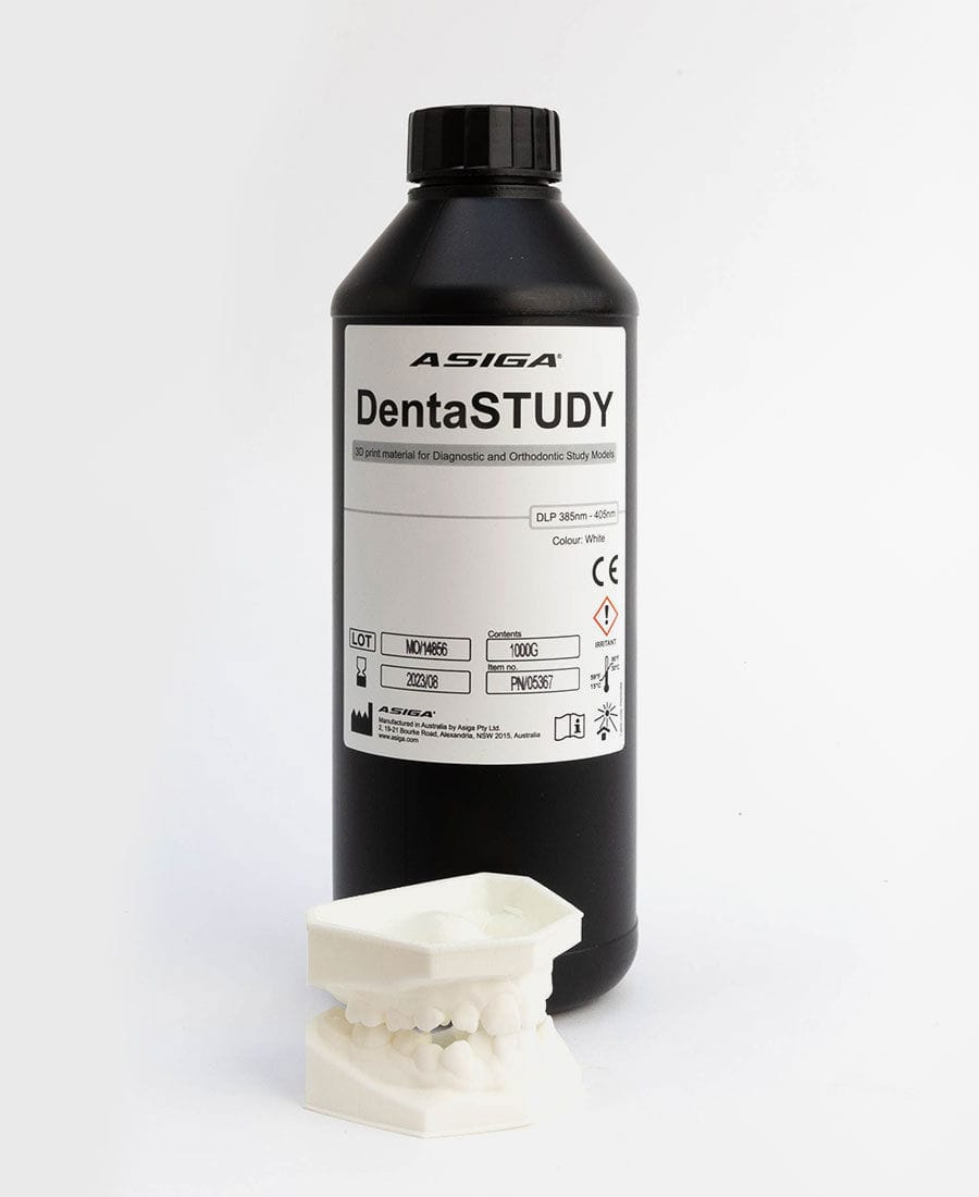 Resin dental material - DentaSTUDY - ASIGA - modeling / for 3D printing ...