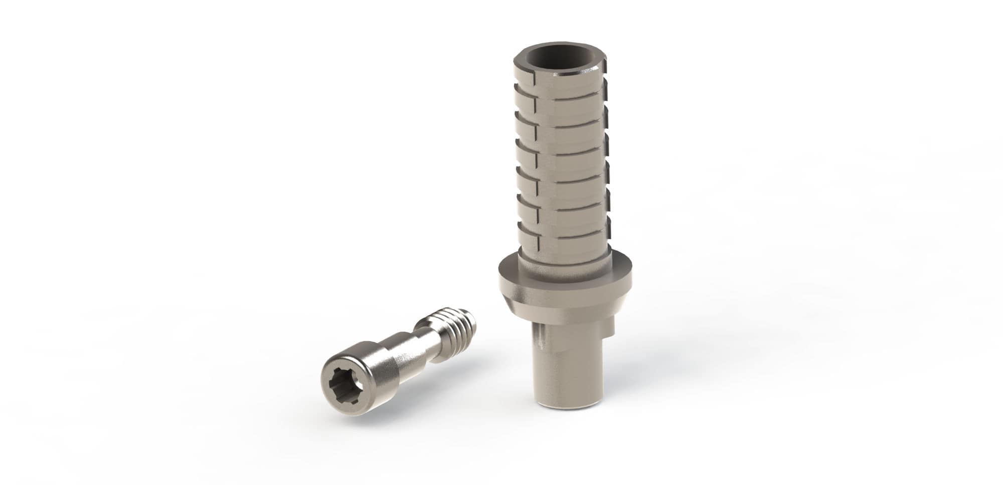 External implant abutment - DENTEO - BIOTECH DENTAL - straight