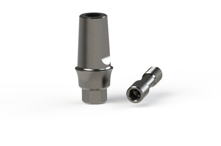Titanium implant abutment - DENTEO ZIMMER - BIOTECH DENTAL - external ...
