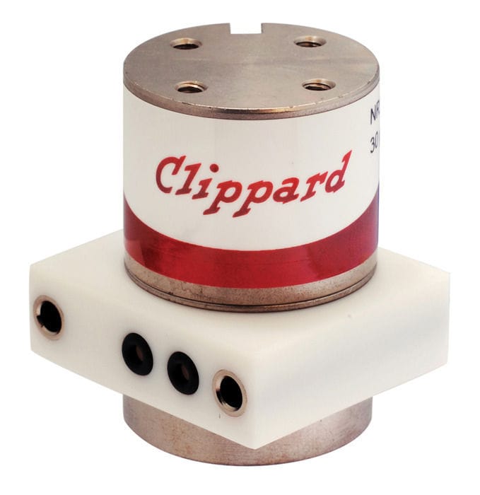 Gas valve - NR2-2M-12 - Clippard - selector / PTFE