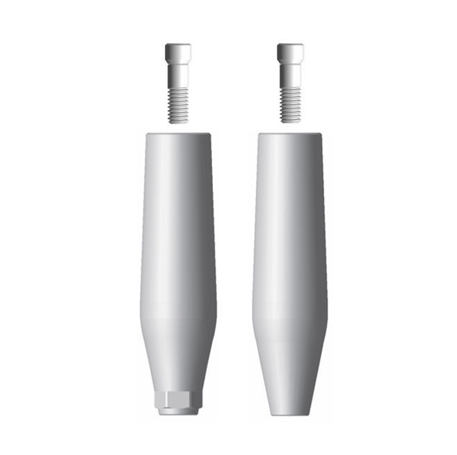 PMMA implant abutment - Sub. Plastic UCLA - Cowellmedi - internal ...