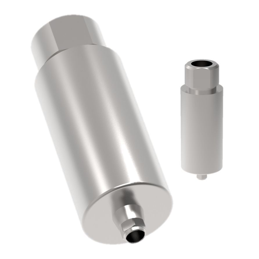 Titanium implant abutment - Sub. Hybrid Ti-Block - Cowellmedi ...